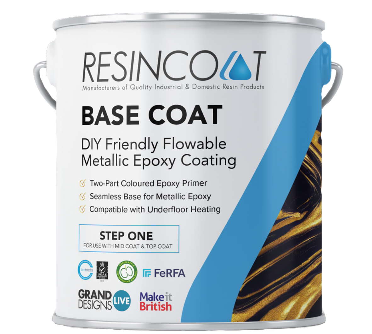 The Complete Resincoat Metallic System