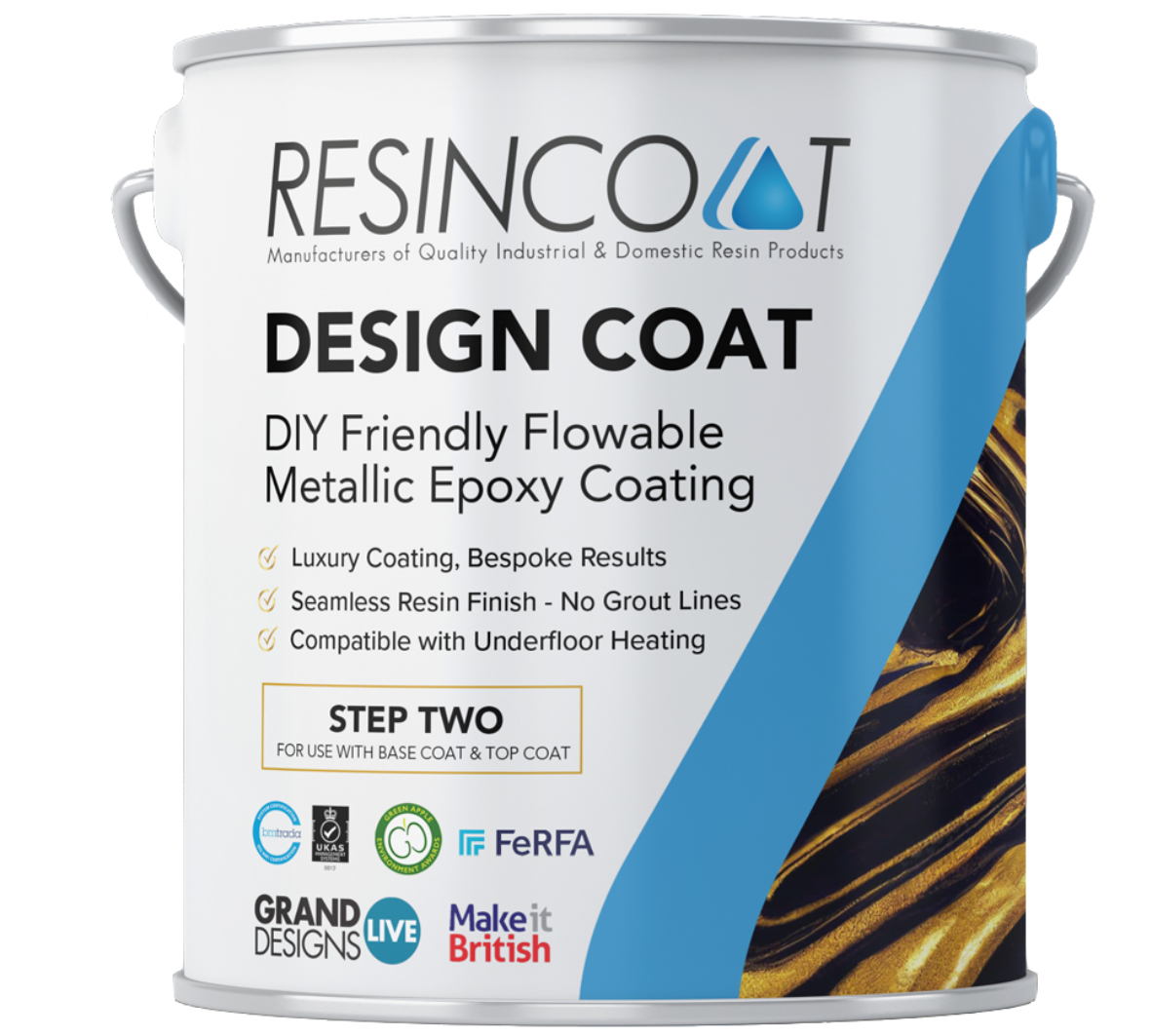 The Complete Resincoat Metallic System